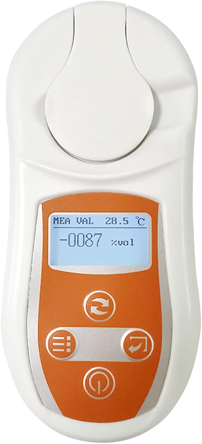 Amazon.com: GUBAOP Digital Alcohol Concentration Meter Ethanol ...