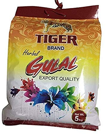5 KG Organic Herbal Gulal - 100% Herbal Natural Rangoli Holi Color ...