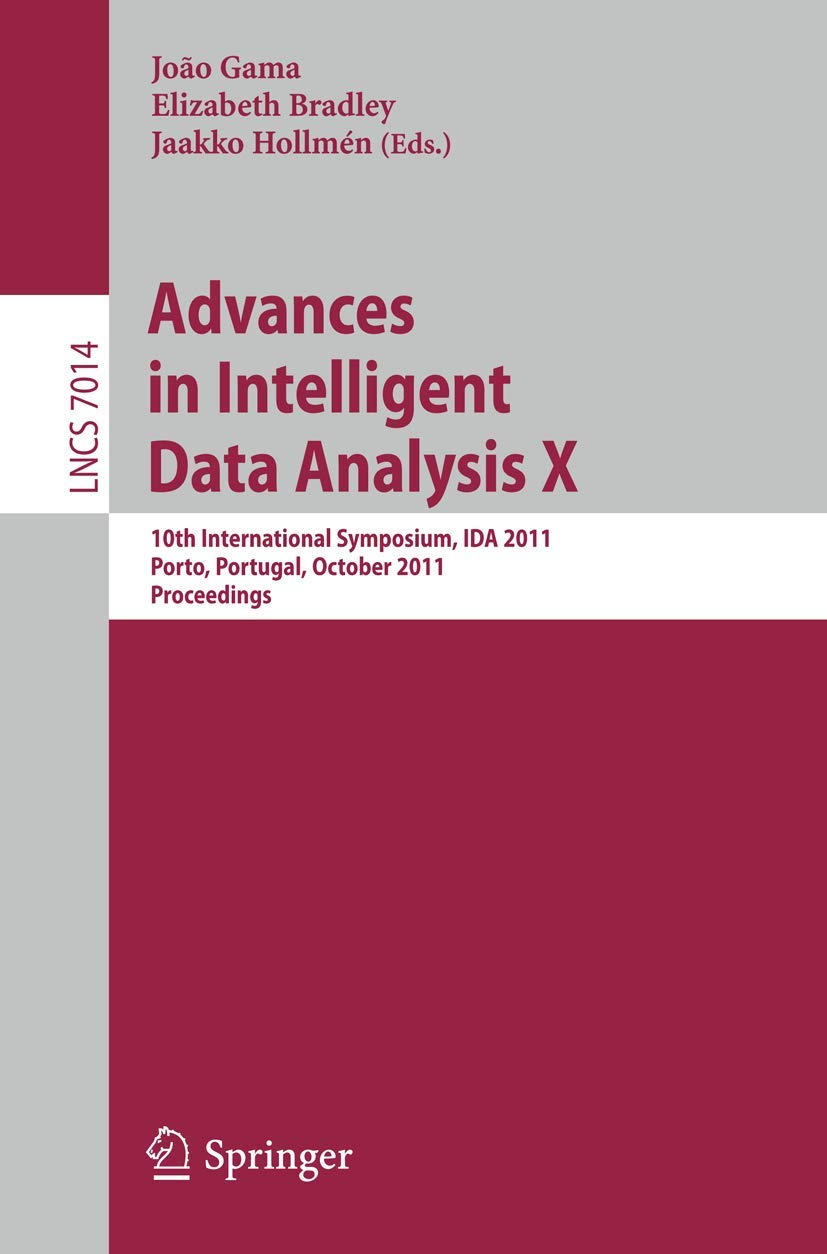 Amazon.com: Advances in Intelligent Data Analysis X: 10th International ...