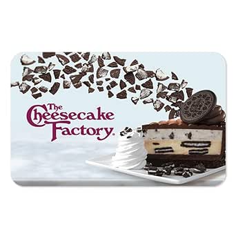 Amazon.com: The Cheesecake Factory Birthday Chocolate Cheesecake eGift ...