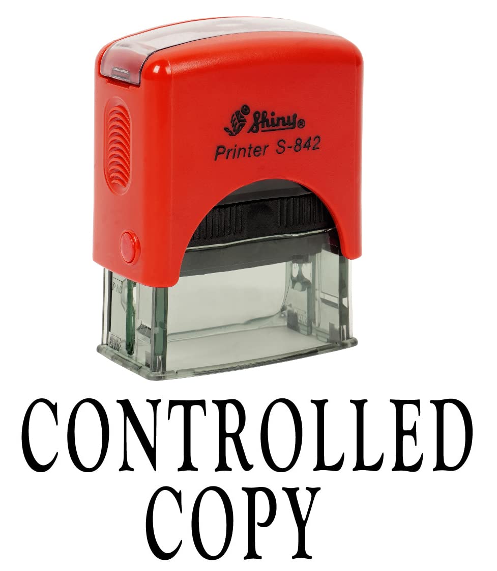 Printtoo Controlled Copy Self Inking Rubber Stamp Office Stationery ...