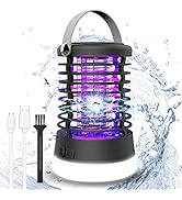 ROVLAK Insektenvernichter Elektrisch IP66 Wasserdicht 3 in 1 ...