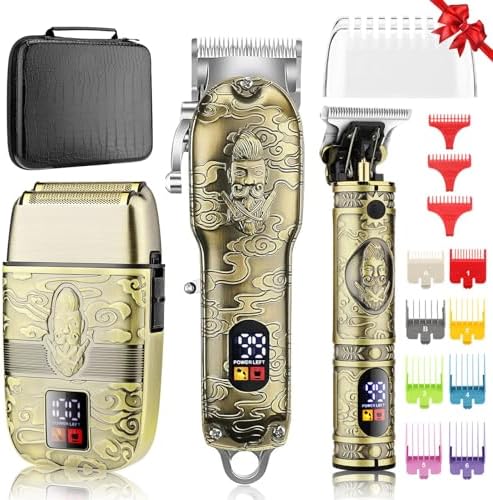 Amazon.com: Suttik Hair Clippers for Men Professional, Cordless Beard ...