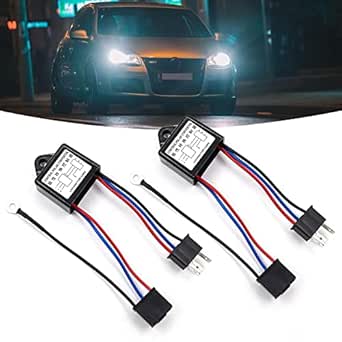 2PCS H4 Polarity Converter,LED Polarity Converter Negative switch ...