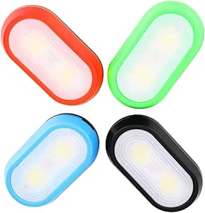 Amazon.com : ARTSEWPLY 4PCS LED Clip-On Safety Lights for Running ...