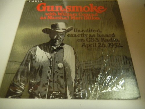 Amazon.com: Gunsmoke with William Conrad As Marshal Matt Dillon ...