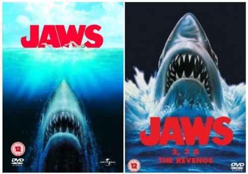 Amazon.com: The Complete Jaws DVD Movie Collection: Part 1, 2, 3 and 4 ...