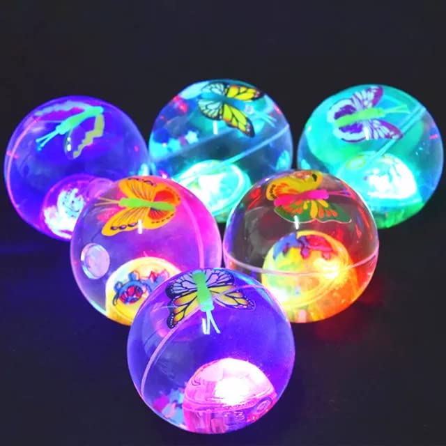 Buy 2 Pc's Bouncing led Light Water Ball 65mm Fidget Novelty Jumping ...