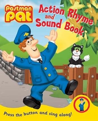 Postman Pat Action Rhyme and Sound Book : Cunliffe, John: Amazon.in: Books