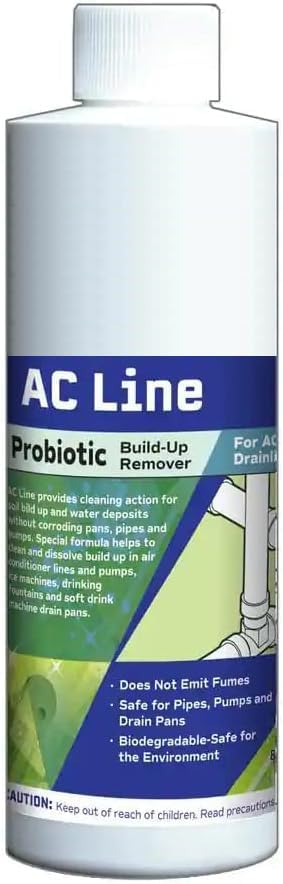 Amazon.com: Probiotic HVAC Air Conditioner Condensate Line Build-Up ...