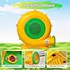 Amazon.com: LZLXXLZL Bounce House Blower - Powerful Air Blower for ...