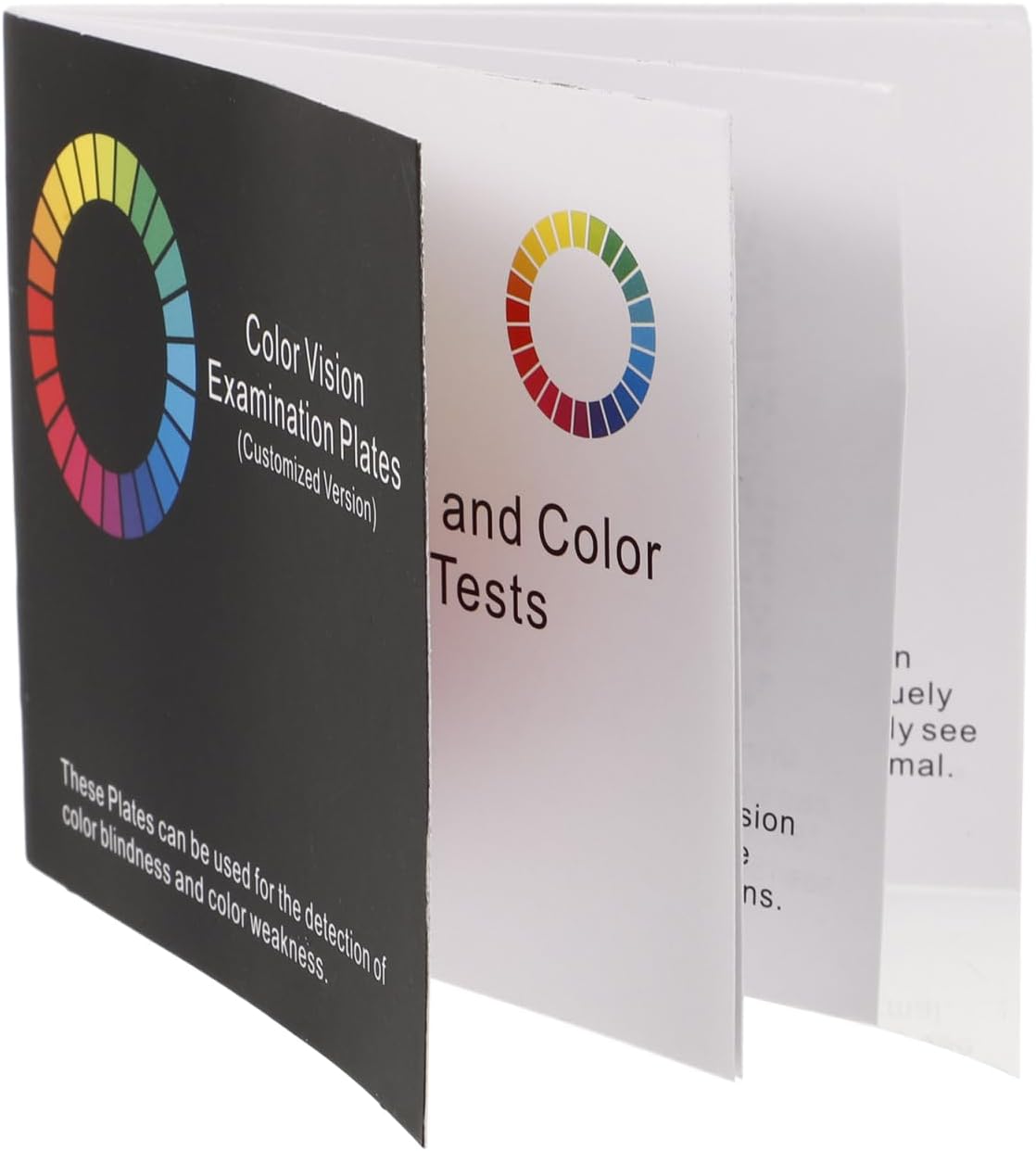Amazon.com: CHILDWEET Color Blindness Test Card Test Book for Color ...
