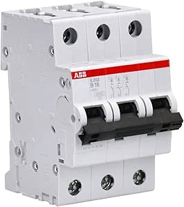 ABB S203-B16 B 16 A 3-Pole Miniature Circuit Breaker: Buy Online at Best Price in UAE - Amazon.ae