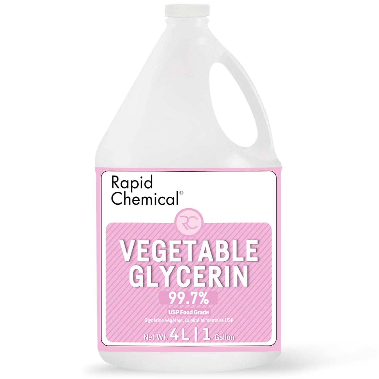 Vegetable Glycerin - USP Food Grade Glycerine Liquid 99.7% - 4 Liter ...