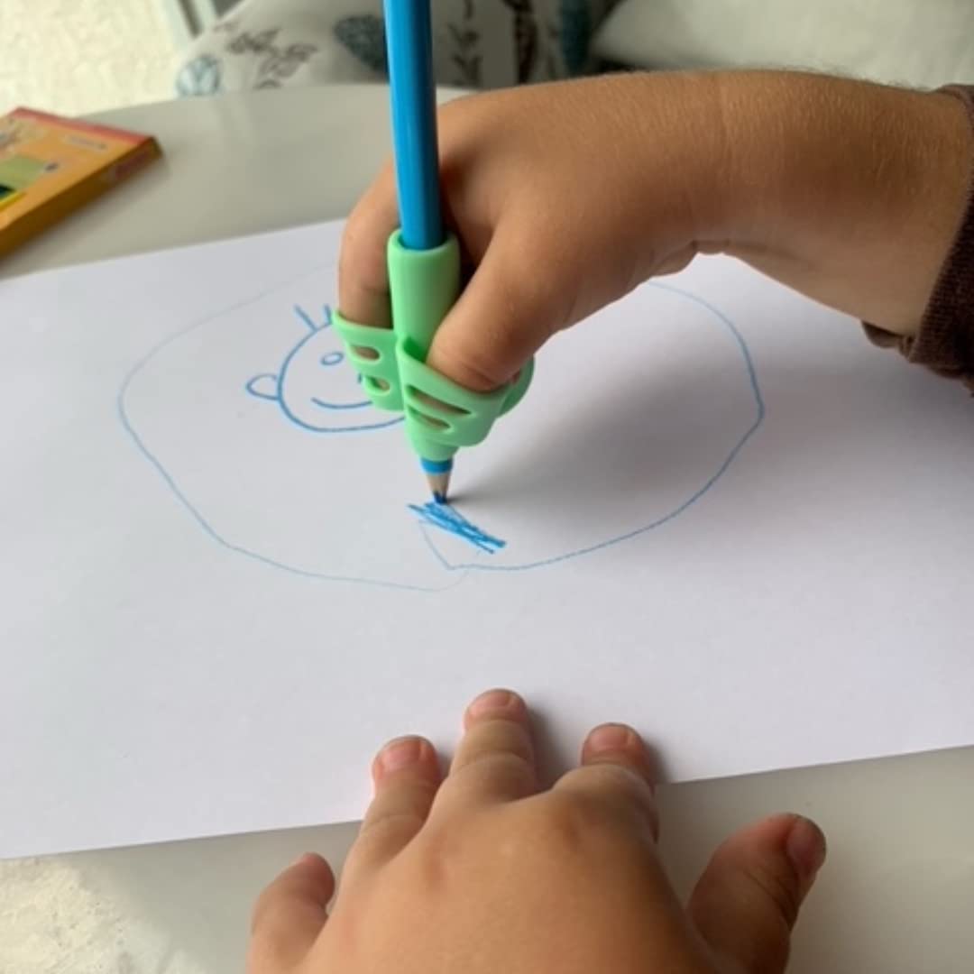 Bright Autism - Pencil Grips for Kids Handwriting-Beginners, Pencil ...