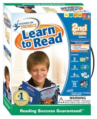 Amazon.com: Learn to Read Second Grade System: 9781601438744: Hooked on ...