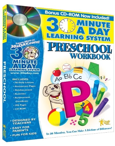 30 Minute A Day Learning System: Preschool: Brighter Minds Media ...