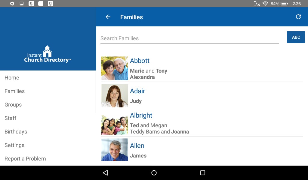 Instant Church Directory - App on Amazon Appstore