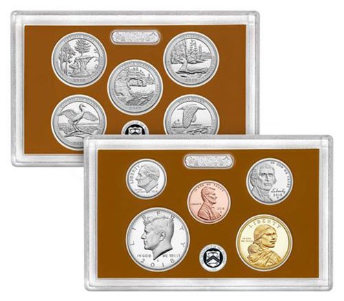 2018 S Clad Proof Set Brilliant Uncirculated at Amazon's Collectible ...