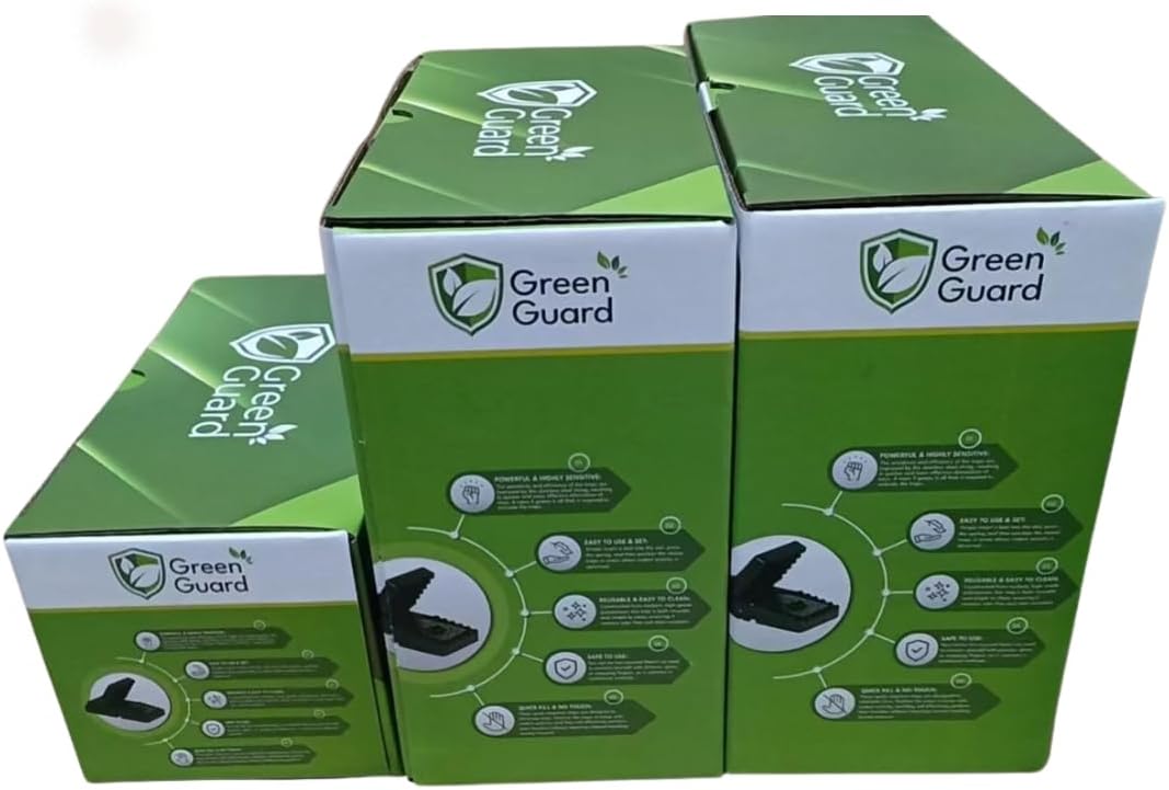 Mouse Traps with 1 Clamp and Gloves | Mice Traps for Indoor and Outdoor ...