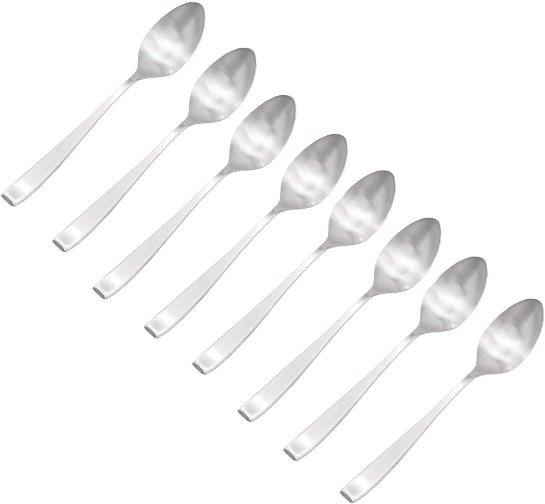 Amazon.com: Godinger Flatware Table Spoons, 18/0 Stainless Steel, Set ...