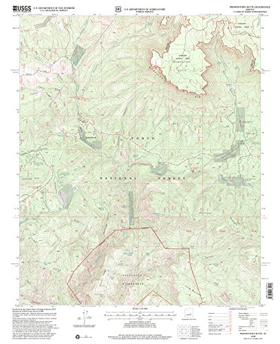 Promontory Butte, Arizona: U.S. Geological Survey: 9780607965490 ...