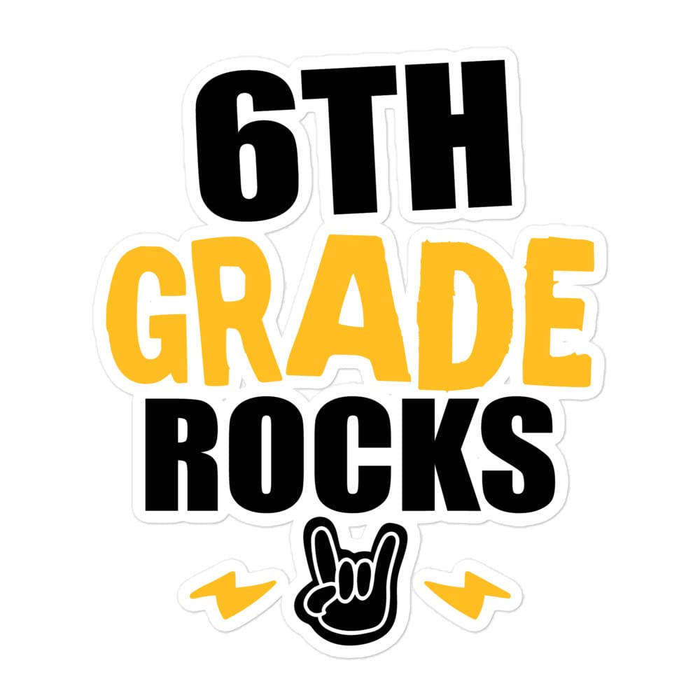 Sixth Grade Rocks Clip Art