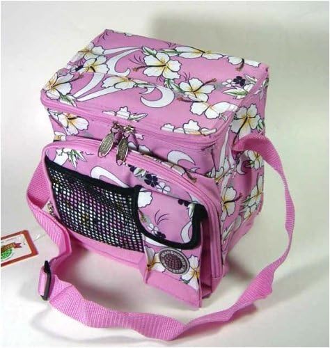 Amazon.com: Hawaiian Hawaii Pink Lunchbox Lunch Box Bag Soft Thermal ...