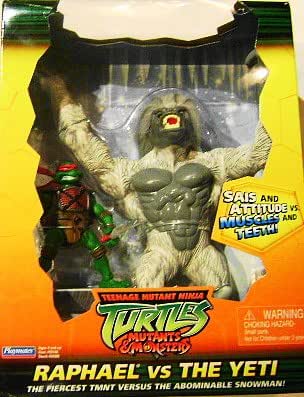 Amazon.co.jp: Teenage Mutant Ninja Turtles Raphael VS The Yeti : おもちゃ