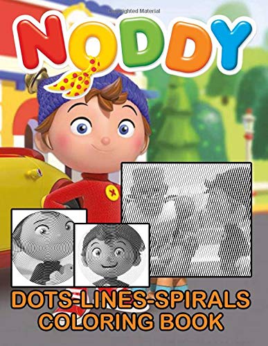 Noddy Dots Lines Spirals Coloring Book: Collection Noddy Color Puzzle ...