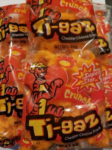 Amazon.com: Tigaz Jamaican Cheese Snack 30g (Pack of 16)