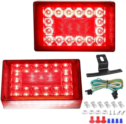 Amazon.com: LIMICAR Trailer Lights LED Kit, 6" LED Trailer Lights, Boat ...