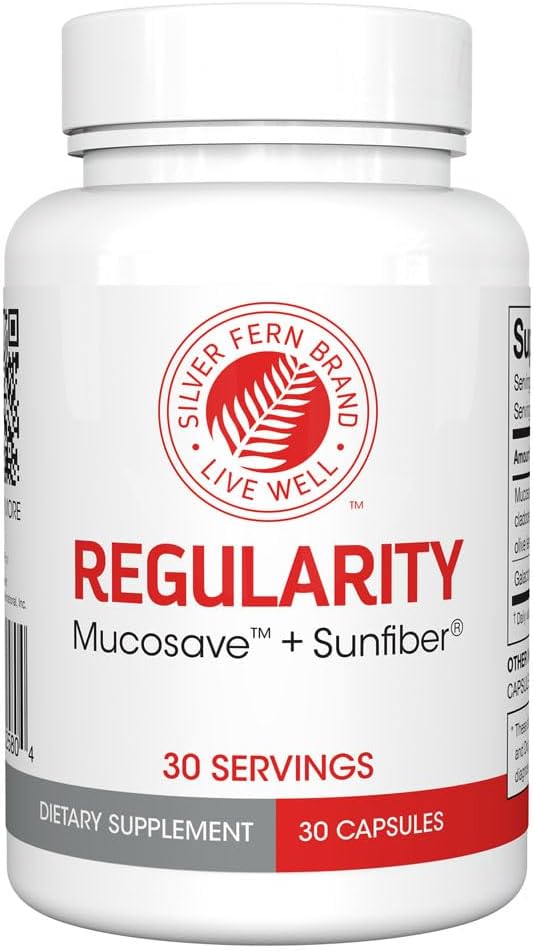 Amazon.com: Silver Fern Regularity Digestive Supplement Capsules Brand ...