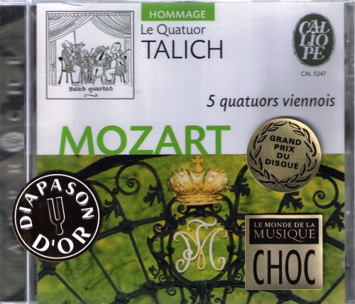 Mozart, Wolfgang Amadeus, Le Quatour Talich, Talich Quartet - The ...