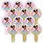 Amazon.com: Gracie’s Corner Birthday Party Cupcake Pick Toppers, Two ...