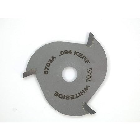 Amazon.com: Whiteside 6700A Slotting Cutter 1-7/8CD 1/16CL 5/16Bore ...