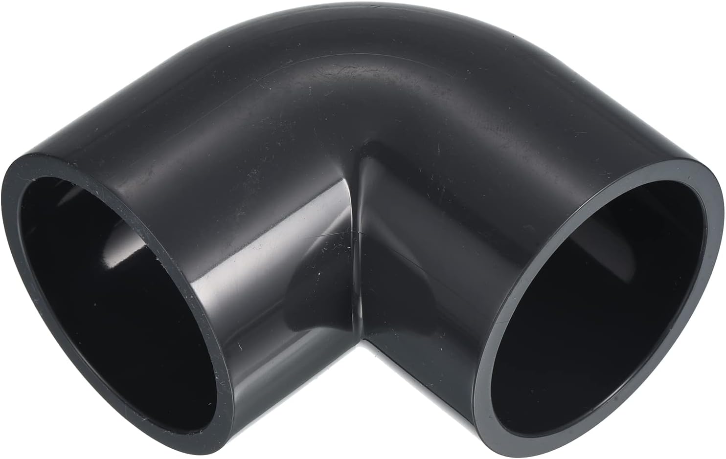 PATIKIL UPVC Pipe Fitting Elbow 50mm Socket, 90 Degree Adapter ...