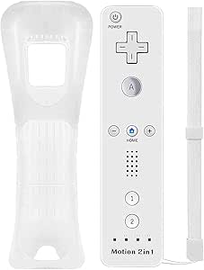 Replacement Wii Remote Controller with Built-in Motion Plus Sensor for ...