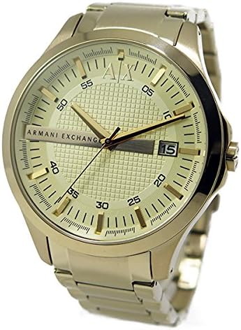 Amazon.co.jp: アルマーニ エクスチェンジ クオーツ メンズ 腕時計 AX2131 シャンパンゴールド [並行輸入品] : ファッション
