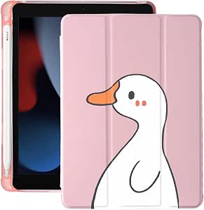 Amazon.com: Cute Kawaii Duck for iPad Mini 6 Case with Pencil Holder ...