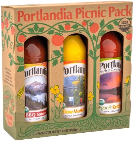 Amazon.com : Portland Organic Ketchup Gift Box by Portlandia Foods (14 ...