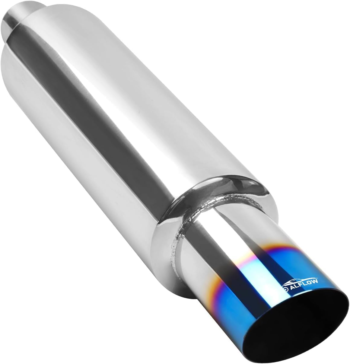 Amazon.com: ALFLOW 2 inch Muffler Exhaust,2" to 3" Exhaust Muffler ...