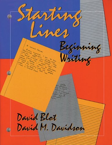 Amazon.com: Starting Lines: Beginning Writing (Student Book ...