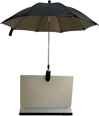 Amazon.com: 360-degree Rotation Laptop Sun Umbrella Foldable Monitor ...