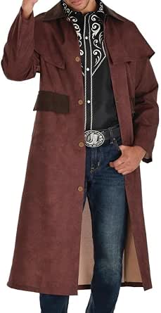 Amazon.com: Amscan Duster Western Cowboy Men's (Standard) : Clothing ...