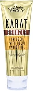 Body Butter Karat Bronzer Tanning Lotion - Infused with Helio Carrot ...