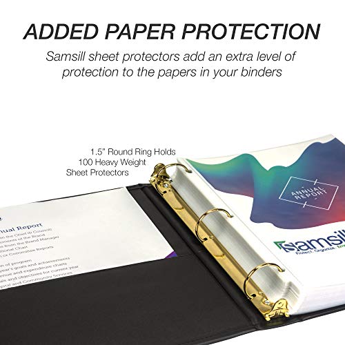 Snapklik.com : Samsill Classic Collection Executive Presentation 3 Ring ...