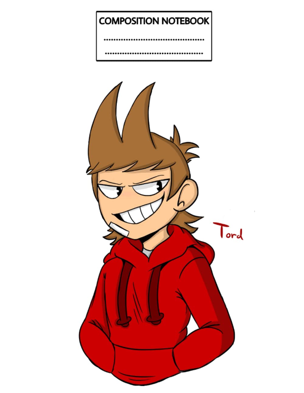 Buy Tord Composition : Friday Night Funkin Wide Ruled (8.5 x 11 ...