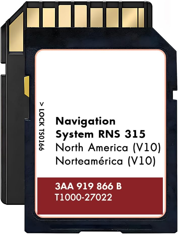 Amazon.com: Latest V10 RNS 315 GPS Navigation SD Card Updated North ...