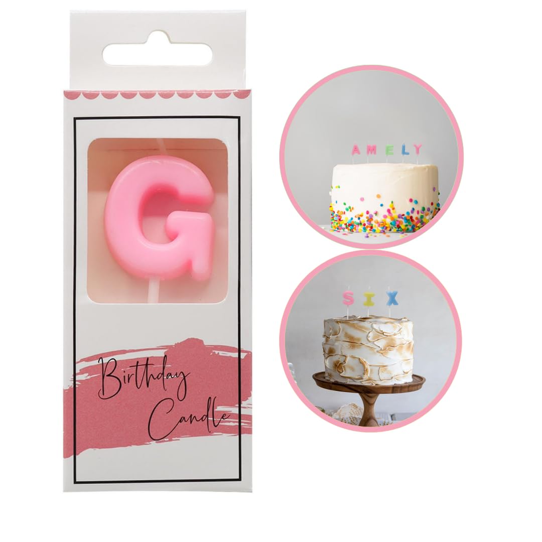 Amazon.com: Personalise Your Cake with Your Name - Birthday Candle ...